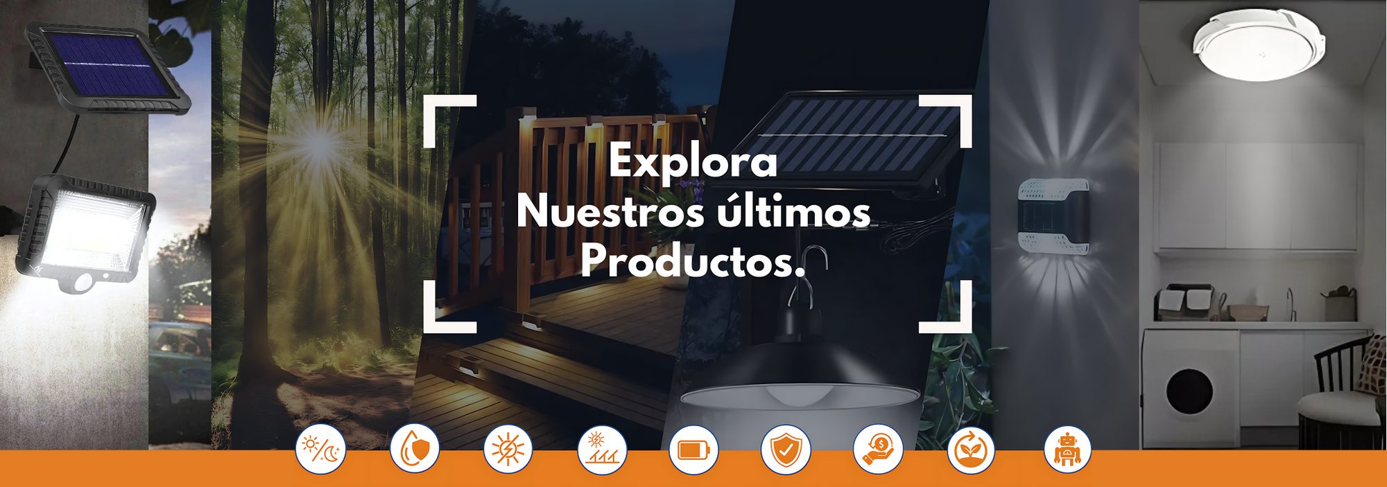 Luces Solares LED para Interior o Exterior, en Uruguay | Thrive ...